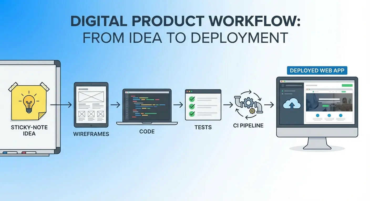 From Idea to Deployed App in One AI-Assisted Workflow | Koder.ai