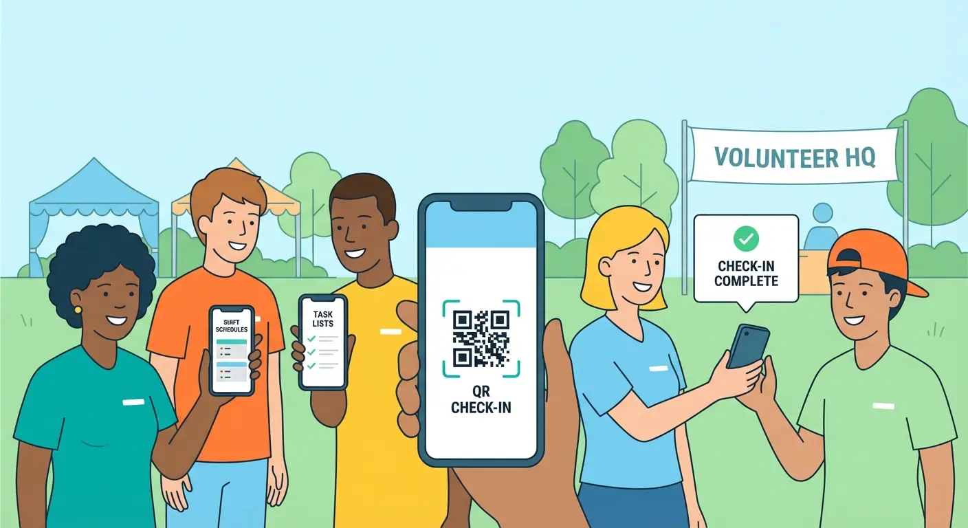 How to Build a Mobile App for Event Volunteer Coordination | Koder.ai